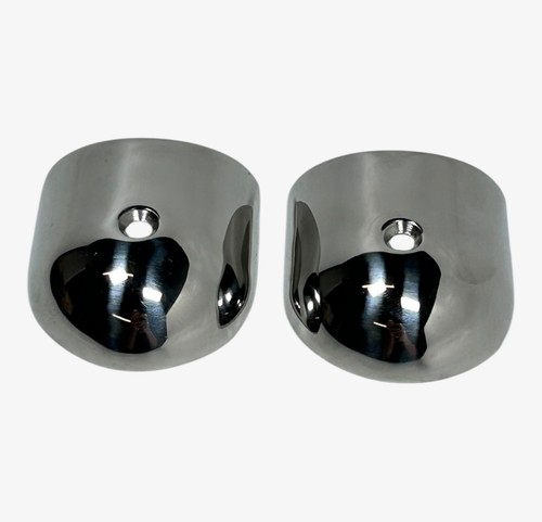 Taco Marine F16-0039, Stainless Steel Boat Rub Rail End Caps 1 7/8 ...