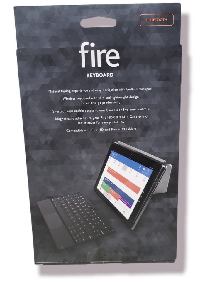 NEW! OEM Amazon Fire HDX 8.9 KEYBOARD (4th Gen.) Black - NIB | eBay