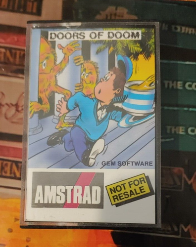 Doors of Doom (1984) Amstrad CPC (Tape, Box, Manual) classic 8 bit ...