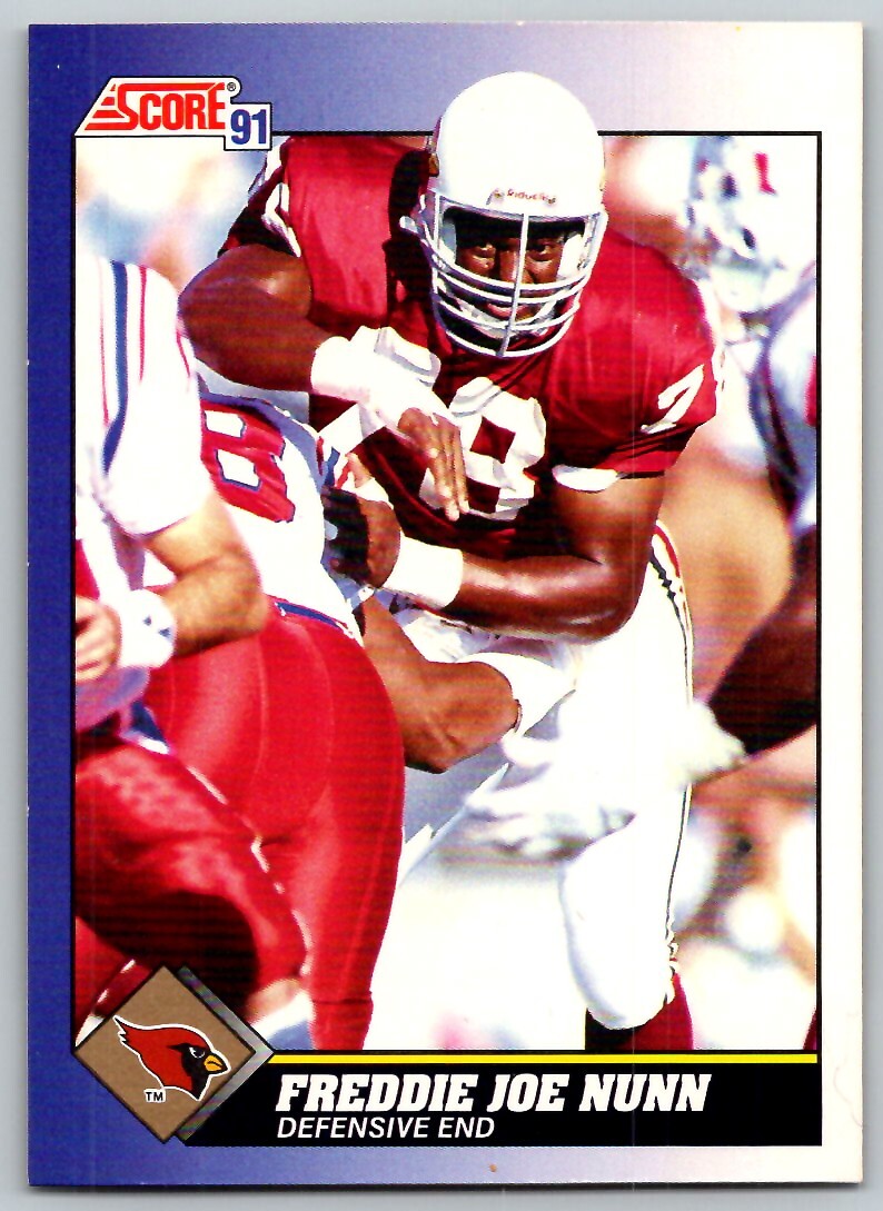 1991 SCORE FREDDIE JOE NUNN PHOENIX CARDINALS #109 | eBay