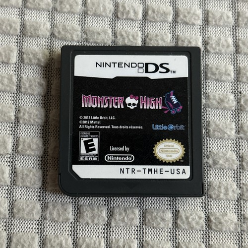 Monster High (Nintendo DS, 2012) - Game Cartridge Only - Tested | eBay