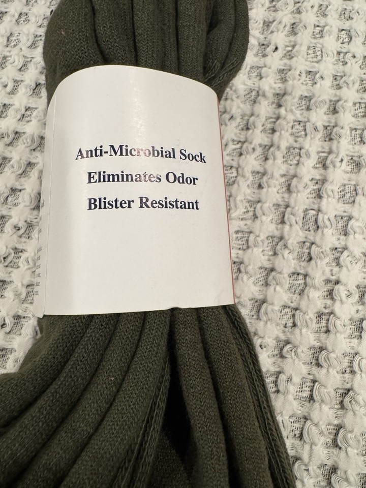 NEW US Military Issue OCP Coyote Cushion Antimicrobial Boot Socks 3 ...