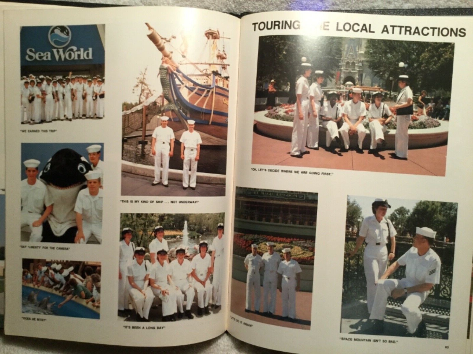 1988 Yearbook US Naval Recruit Training Command Orlando FL Company C124 ...