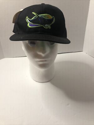 Vtg 90’s Tampa Bay Devil Rays Hat Cap Snapback NWT Deadstock Headmaster ...