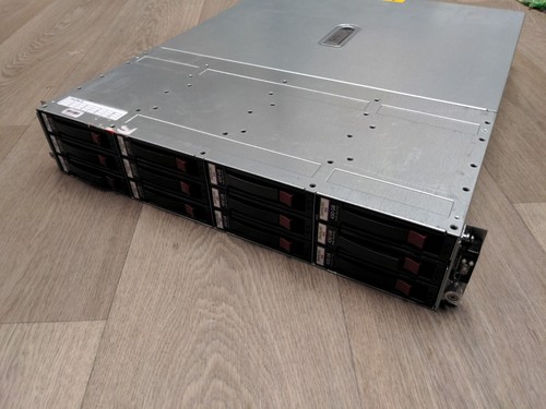 HP StorageWorks MSA60 + 12x 450GB HDDs - SAS / SATA Hard Drive Array ...