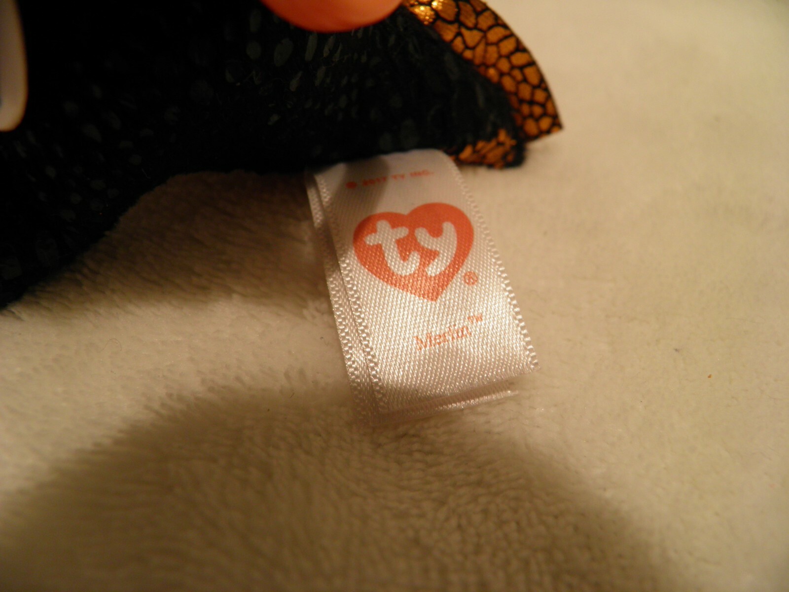 Ty Beanie Boos 2017 Merlin Key Clip Keychain Black Dragon Orange ...