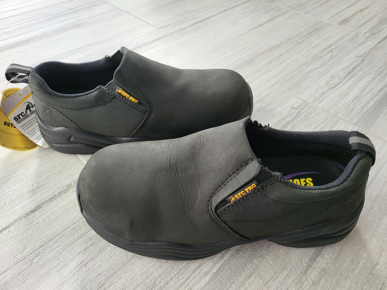 NEW SFC PRO ENDEAVOR WORK BOOTS STEEL TOE SIZE Men's 6.5 Women's 8 ...