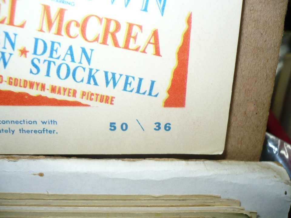 STARS IN MY CROWN, orig 1950 LC #4 (Joel McCrea, Ellen Drew, Dean ...