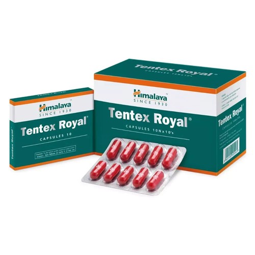 🌿 Himalaya Tentex Royal 50 Capsules | Natural Performance Support 🌱 EXP ...