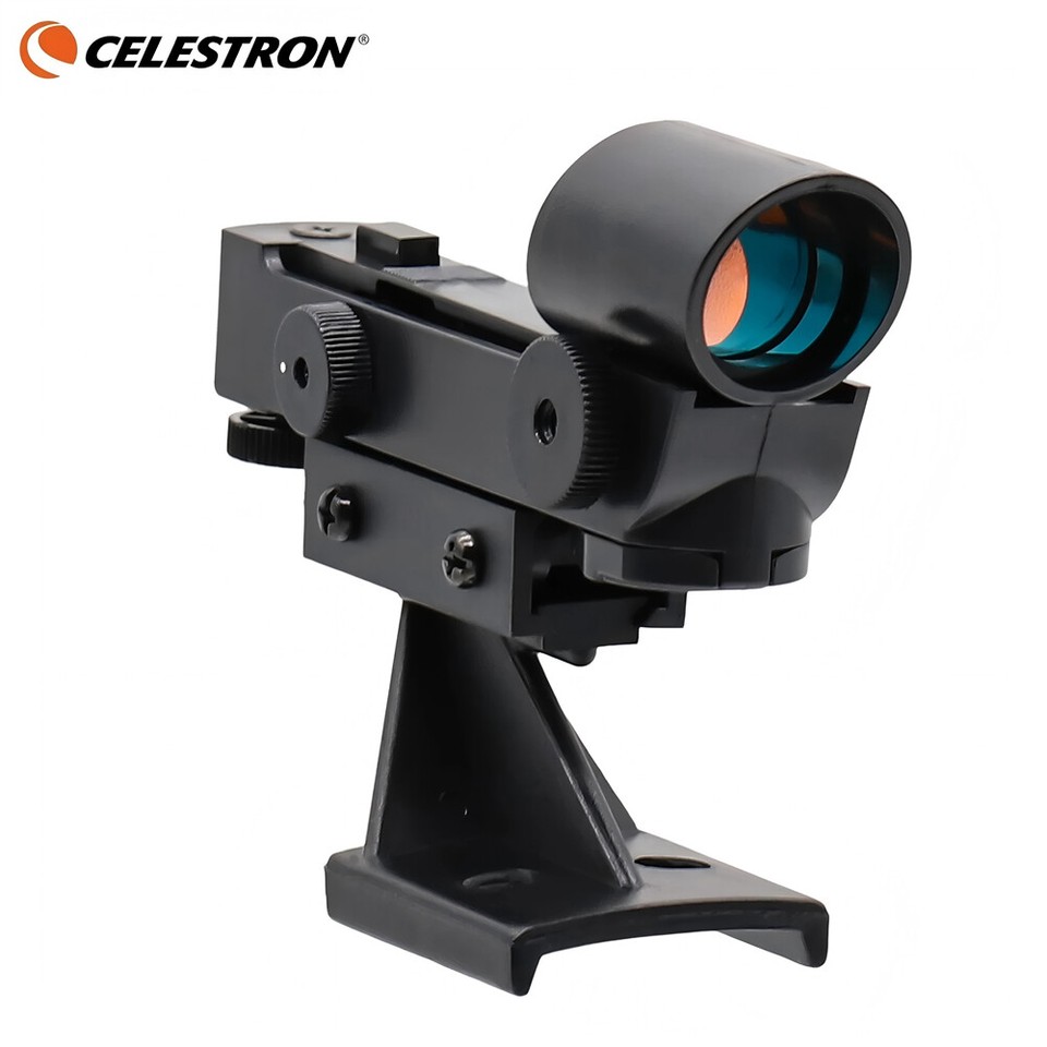 Celestron Red Dot Finder Scope Finderscope & Holder for Astronomical ...