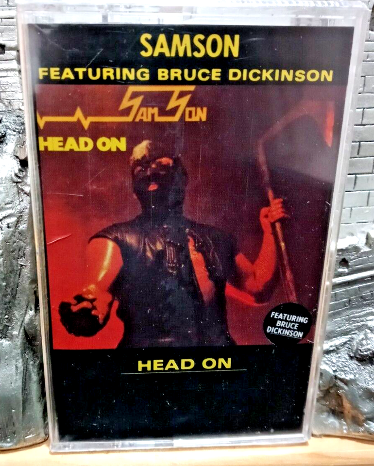 Samson / Bruce Dickinson - Head On + Shock Tactics (2 Cassette Lot) New ...