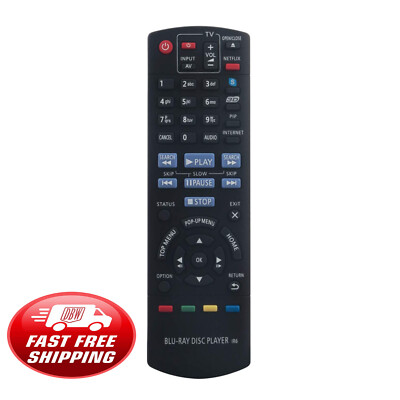 N2QAYB000723 Remote for Panasonic Blu-ray DMP-BDT120 DMP-BDT220 | eBay