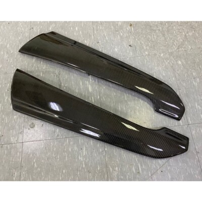 Carbon Fiber FOR Honda Civic 10th 5DR Rear Side Spoiler Fins Cover FK8 ...
