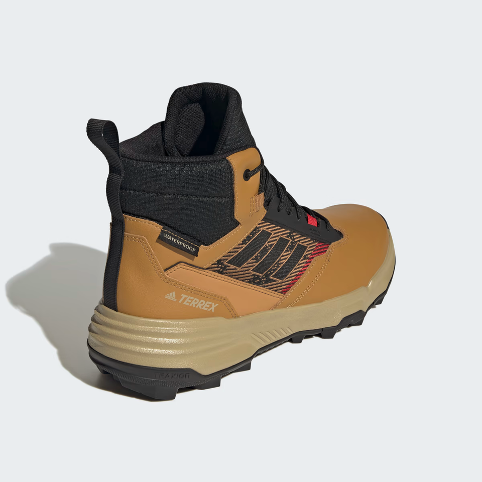 Adidas Terrex Unity Leather Mid RAIN.RDY size 11 tan brown Hiking Shoes ...