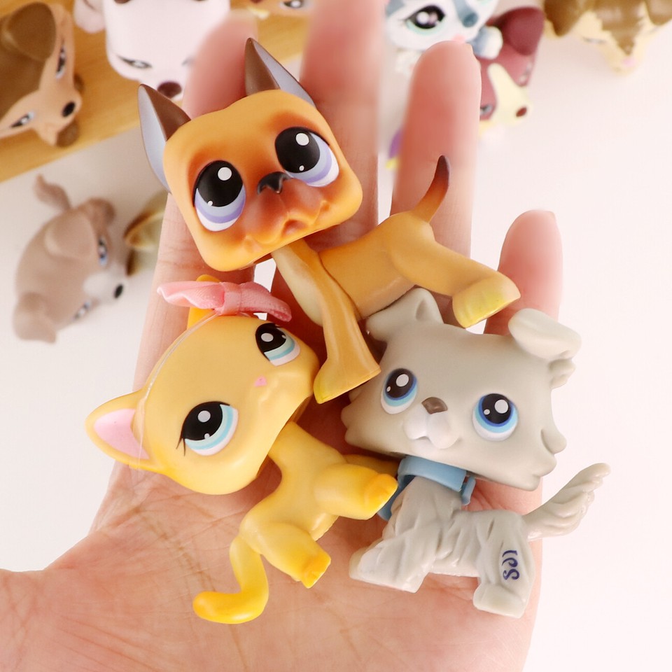 17 Lot Pet Shop LPS Dogs and Cats Collectable & Accessories Rare lps ...