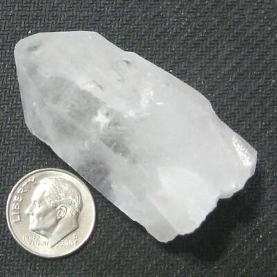 Quartz crystal point spar rock/stone 1.9"x1"x1" 1.39oz 38F | eBay
