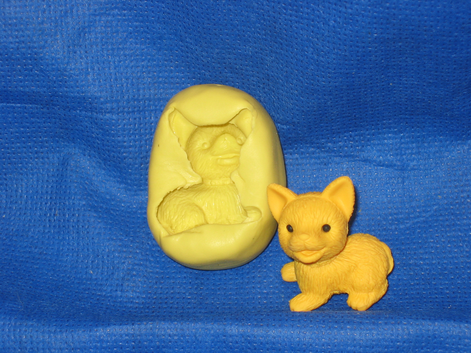 Dog Wolf Silicone mold #19 For Chocolate Candy Resin Fimo Fondant Soap ...