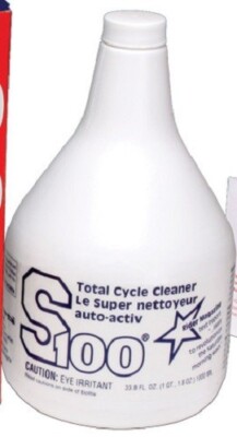 S100 TOTAL CYCLE Wash Cleaner Refill 1L | eBay
