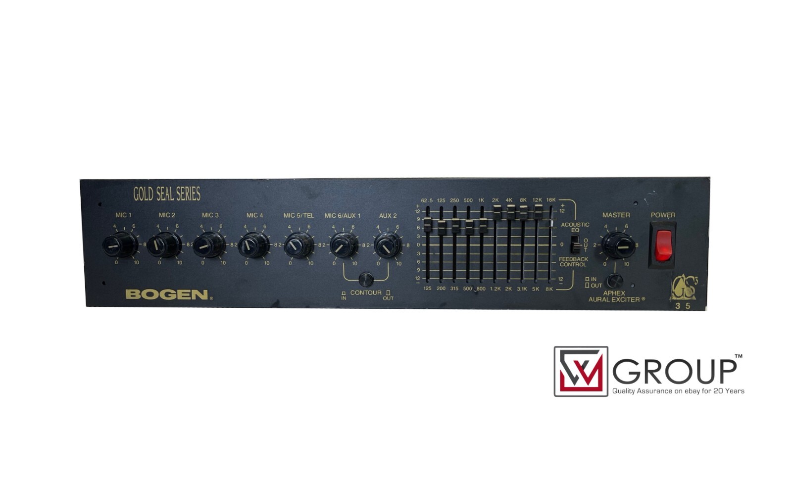 Bogen GS35 Gold Seal Series 35W PA Public Address Amplifier | eBay