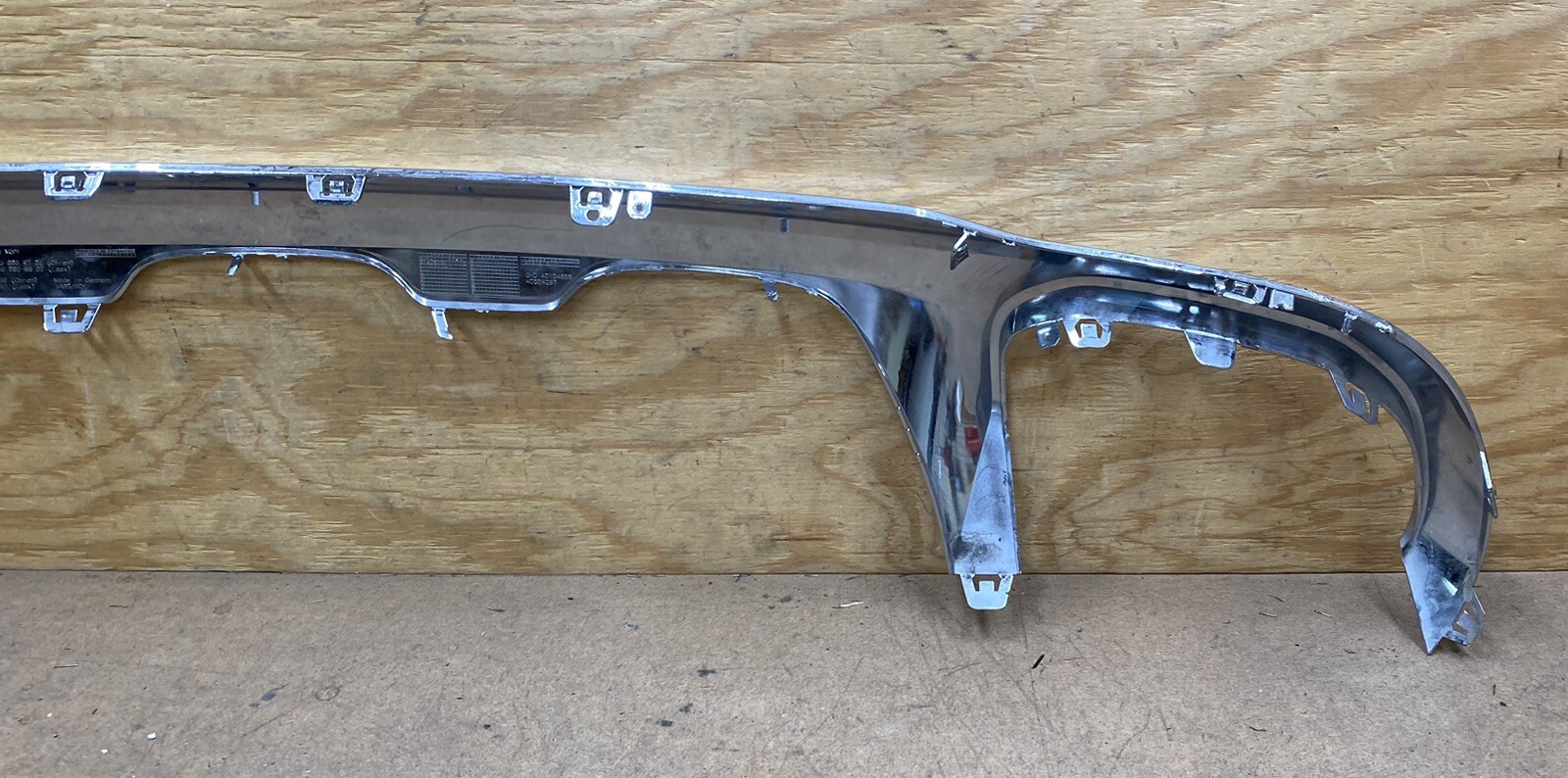2020 Mercedes Benz W253 GLC300 GLC350e Rear Bumper Lower Diffuser ...