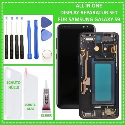 Display für Samsung Galaxy S9 SM-G960F LCD Bildschirm Touch Screen ...