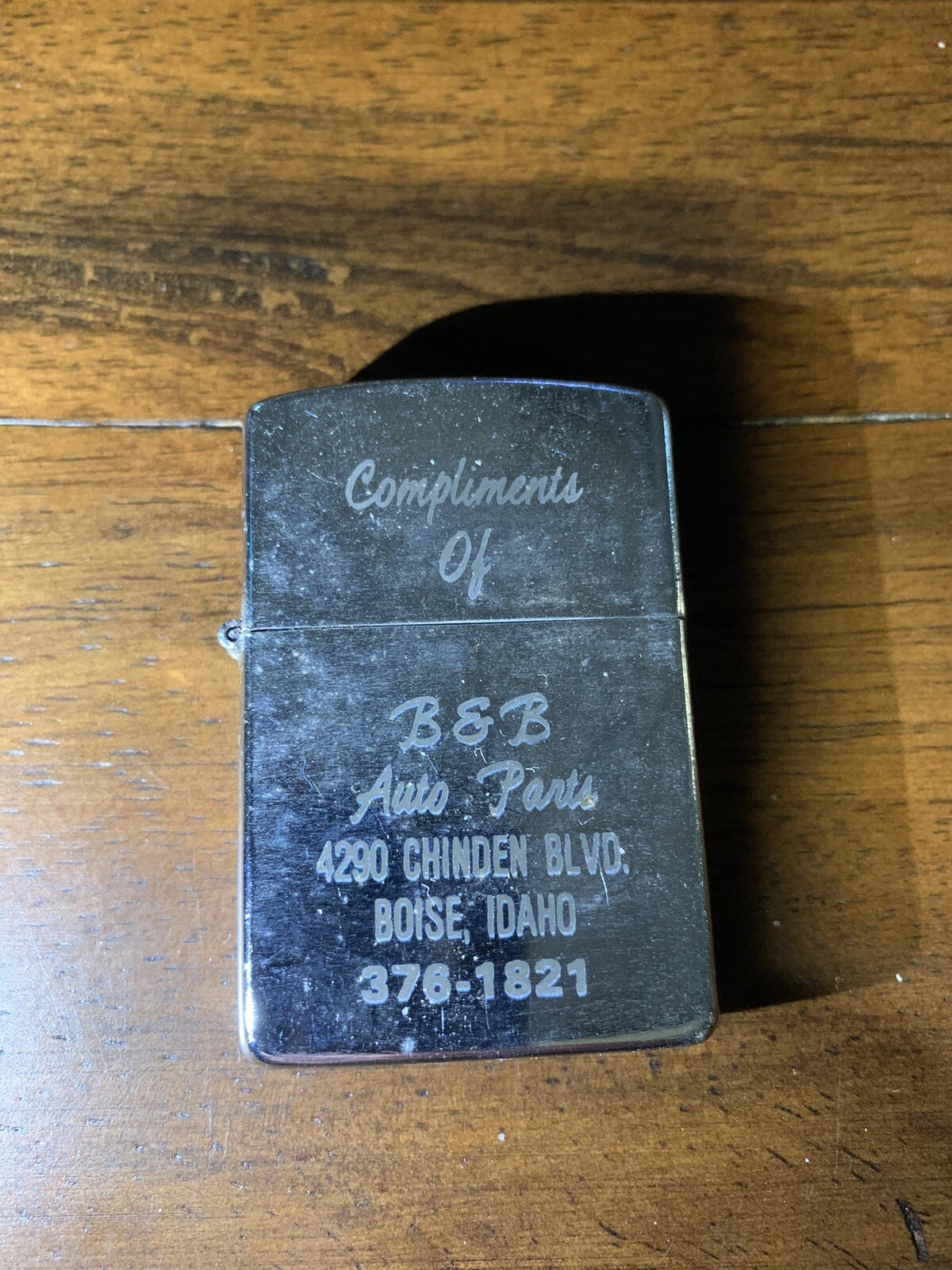 Lighter vtg advertising B&B Auto Parts Lighter NOS | eBay