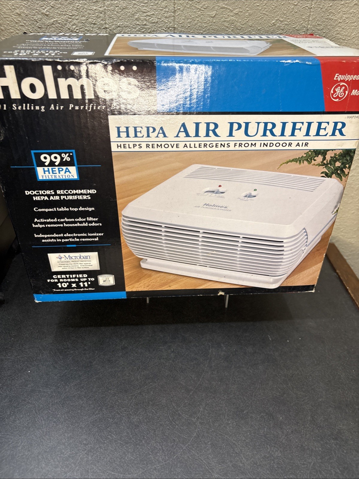 Working Holmes Air Purifier Ionizer Model HAP240 for sale online | eBay