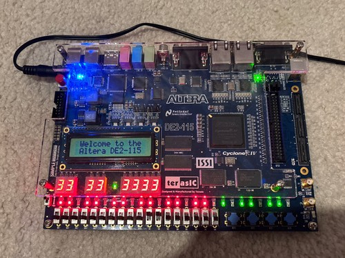 Terasic DE2-115 Altera Cyclone IV FPGA Development Board | eBay