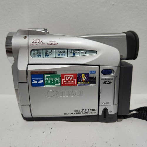 Canon ZR25MC MiniDV & SD Camcorder Video Camera SD Card Reader Player ...