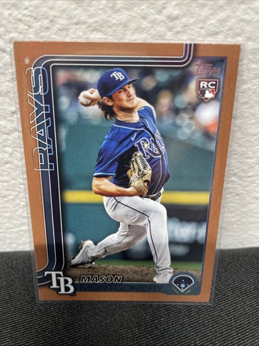 2025 Topps Series 2 - Mason Montgomery Gold Parallel /2025 (RC) TB Rays ...