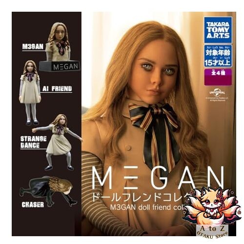 NEW M3G*AN Megan Doll Friend Collection Set of 4 Types Gacha Capsule ...