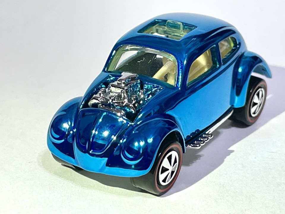 Hot wheels Redline “CUSTOM MADE Spectraflame Blue ” VW Bug / Beetle 🚙 ...