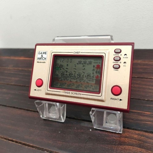 Nintendo Game and Watch Chef Retro Handheld 1981 Tested Japan Vintage ...