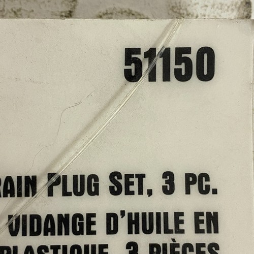 Lisle 51150 Oil Drain Plug Set 3pc Plastic Audi BMW Ford VW | eBay