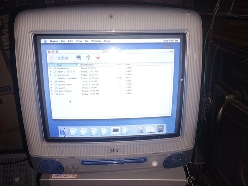 Vintage Apple iMac Translucent Blue 2000 | eBay