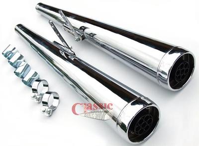 DUNSTALL REPLICA SILENCERS TO SUIT BSA TRIUMPH | eBay