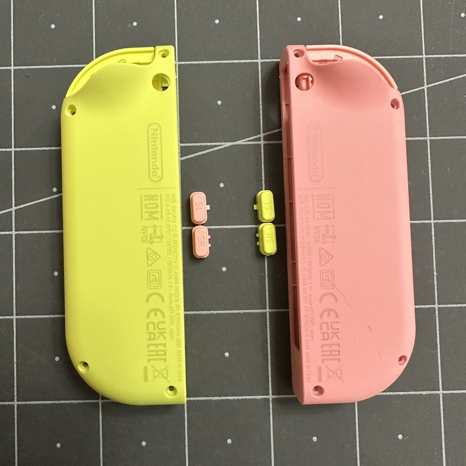 Genuine Official Nintendo Switch Joy-Con Shells Pastel Replacement ...