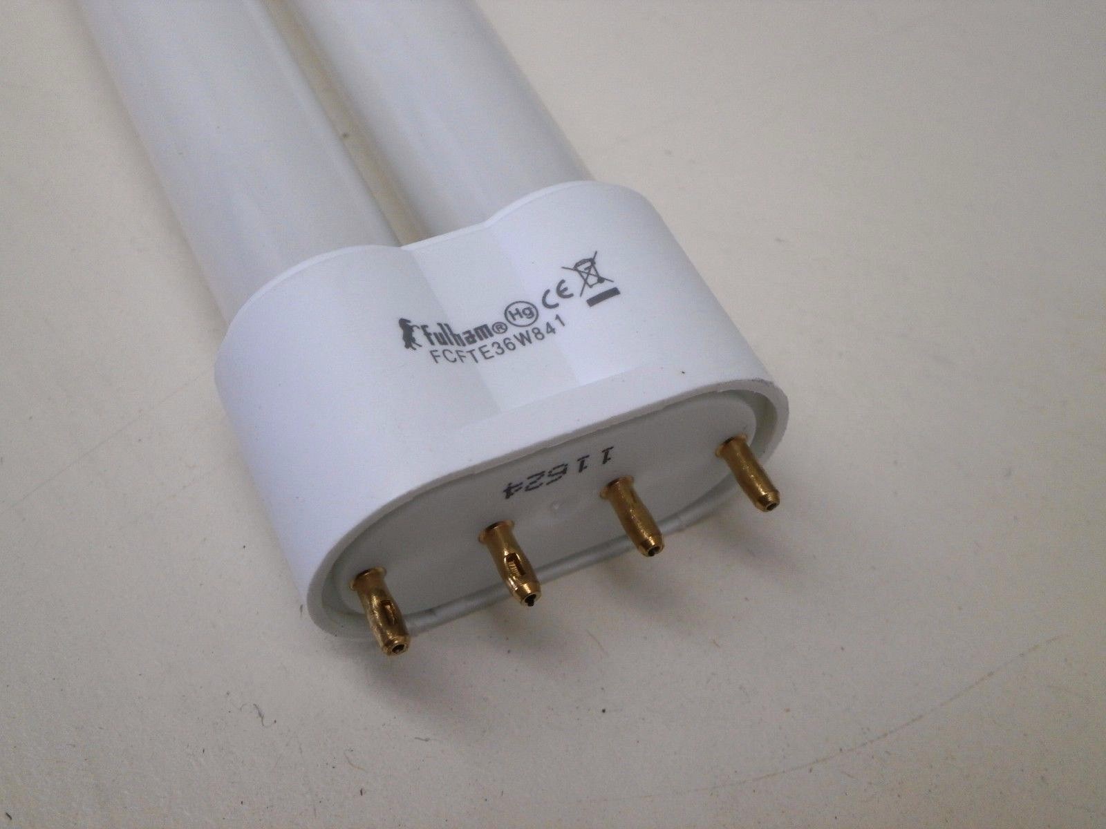 (6) Fulham 36W CFL Fluorescent Lamp Light Bulb 4100K 2G11 =PL-L 36W/841 ...