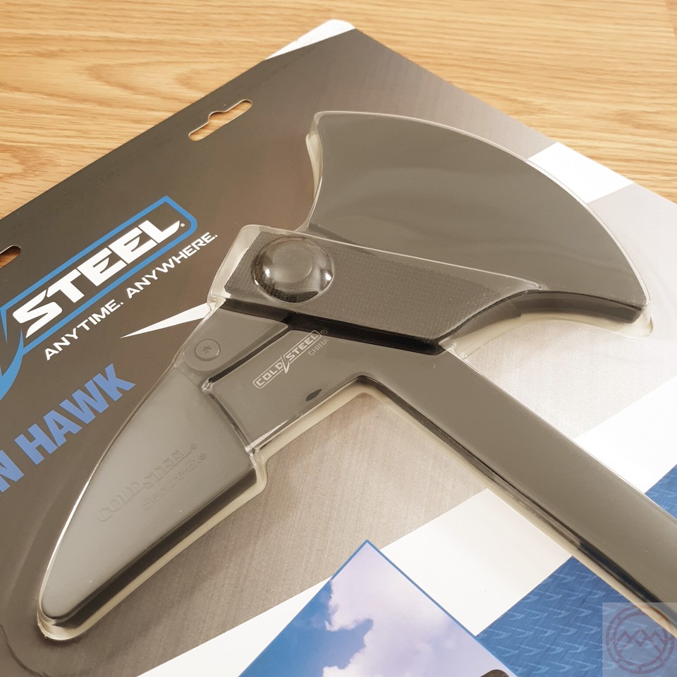 Cold Steel Recon Hawk Axe 7" Black Coated 65Mn Steel Head 4¼" Edge ...