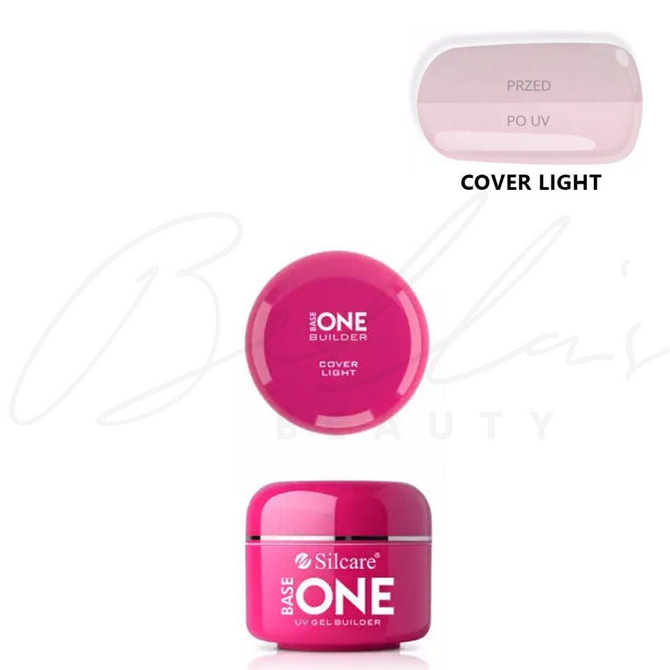 SILCARE Base One Nail Acid Free UV Camouflage Nail Gel Builder 50g ...