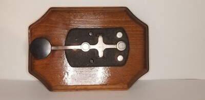 Vintage Antique Key Morse Code Wood Telegraph C3 | eBay