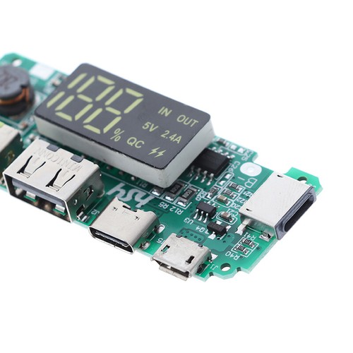 set of 1 Type-C Power Charging Board USB Circuit Prote DW-E Dual USB ...