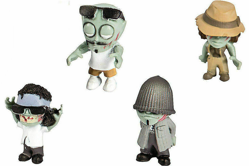 4x Homie Zombies - Set of Collectible Gangster Figures Vinyl Figurines ...