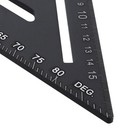 150/300mm Woodworking Aluminum Alloy Triangle Ruler Practical ...