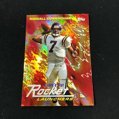 1999 Topps RANDALL CUNNINGHAM #SB6 Seasons Best Rocket Launchers *CT20A ...