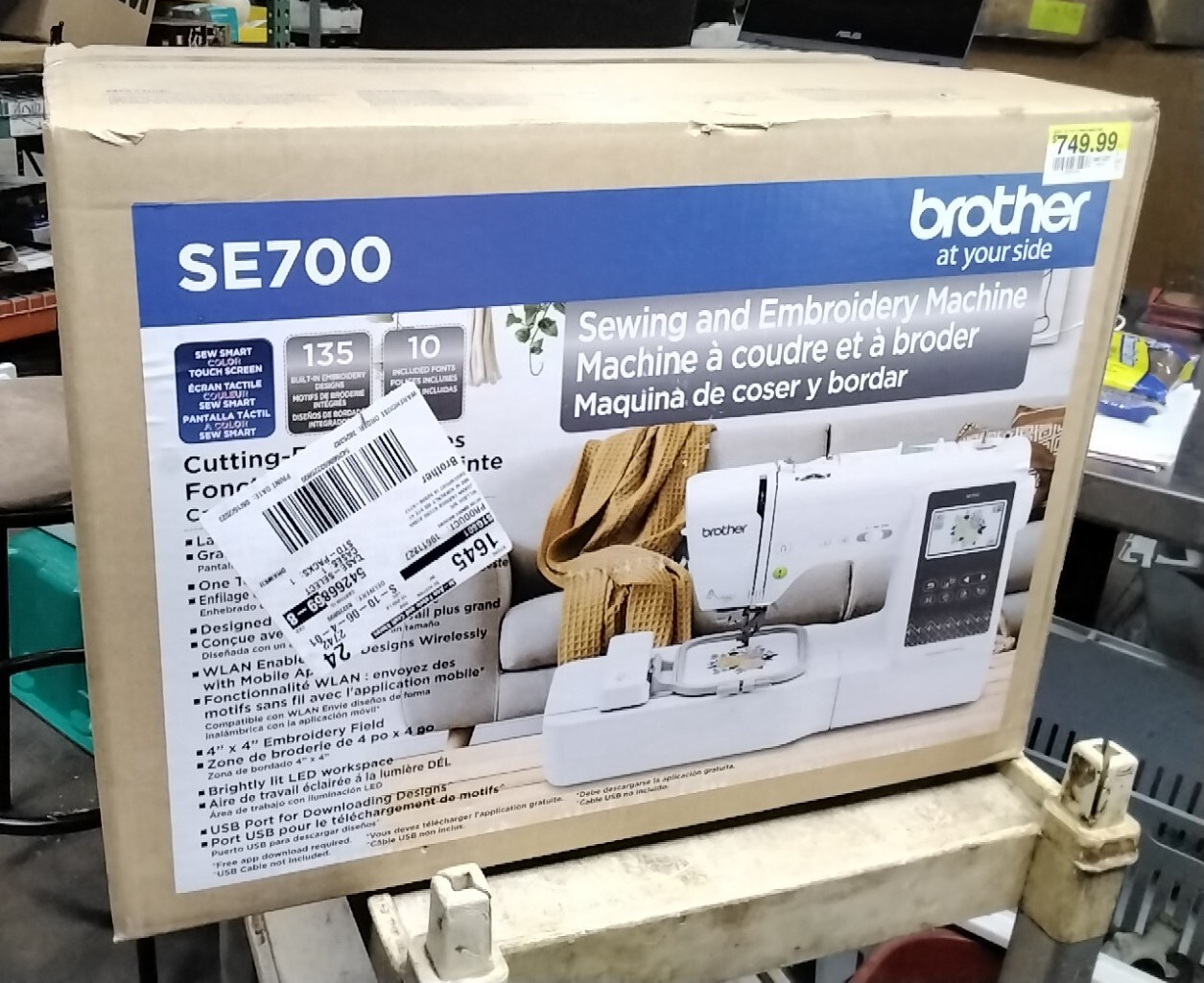New Brother Computerized Sewing And Embroidery Machine SE700 | eBay