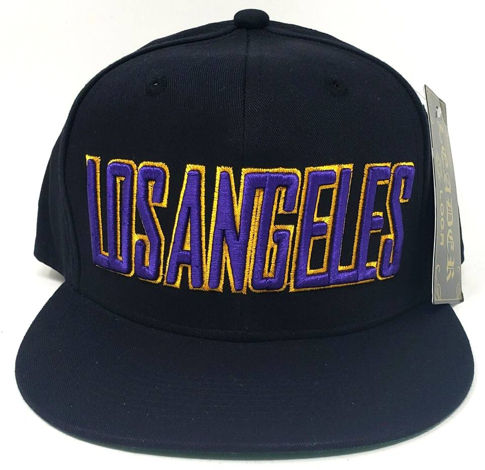 Los Angeles LA City Snapback Hat Cap Adult OSFM Adjustable New | eBay