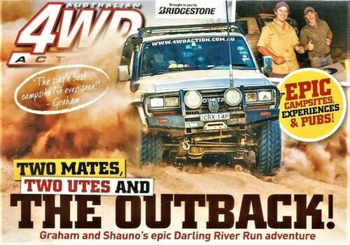AUSTRALIAN 4WD ACTION Two Mates Two Utes And THE OUTBACK DARLING RIVE ...
