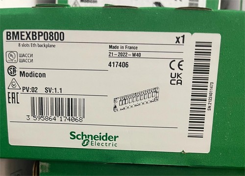 BMEXBP0800 SCHNEIDER 8 SLOTS ETH BACKPLANE MODULE .NEW IN BOX .FAST ...