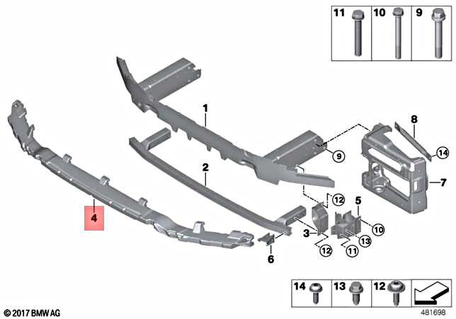 Genuine BMW X3 X4 M G01 G02 X3 18d TX11 Shock Absorber Front ...